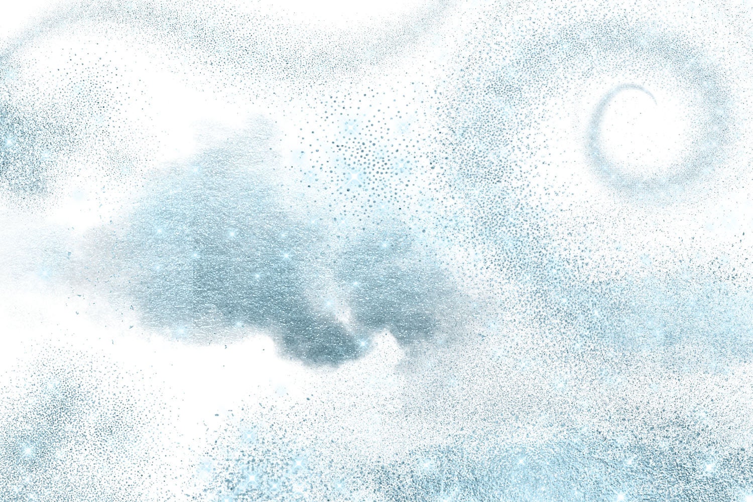 Ice Dust Clipart Sparkling Glitter Gold Dust Clipart Png - Etsy