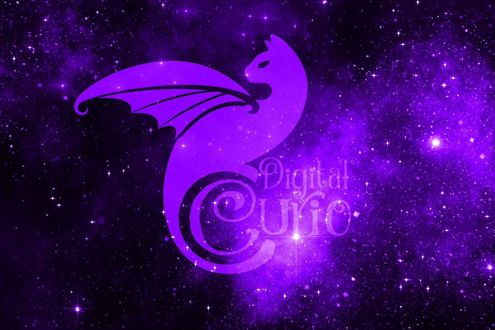 Violet Galaxy Backgrounds Digital Paper Outer Space Textures - Etsy