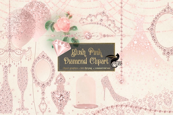 Rosa Diamant Clipart