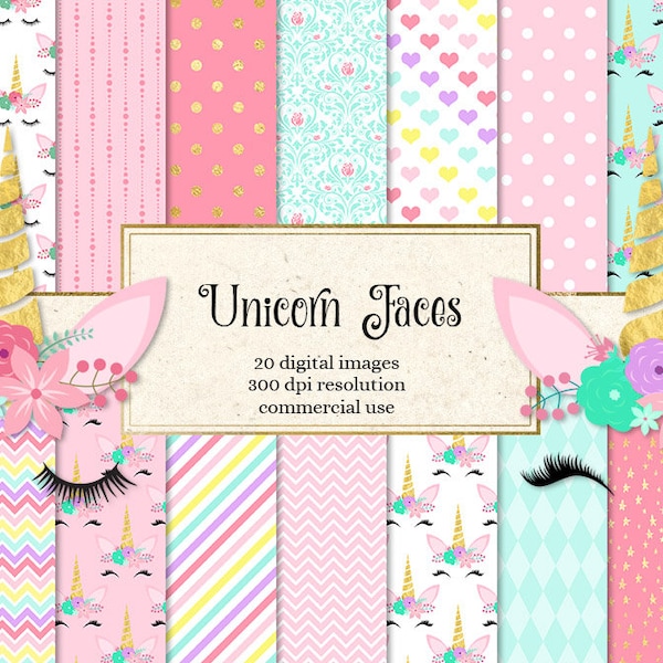 Unicorn Papers - Etsy