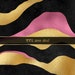 Pink and Gold Tiger Digital Paper, Seamless Tiger Stripe Patterns ...