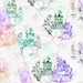 Watercolor Crystals Digital Paper Seamless Patterns With - Etsy