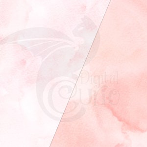 Blush Pink Watercolor Textures – Seamless Digital Paper (digital ...