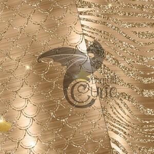 Gold Glitter Animal Print Digital Paper - Seamless Glam Luxury Textures ...