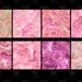 Pink Strata Textures Seamless Digital Papers With Marble Vein Agate ...