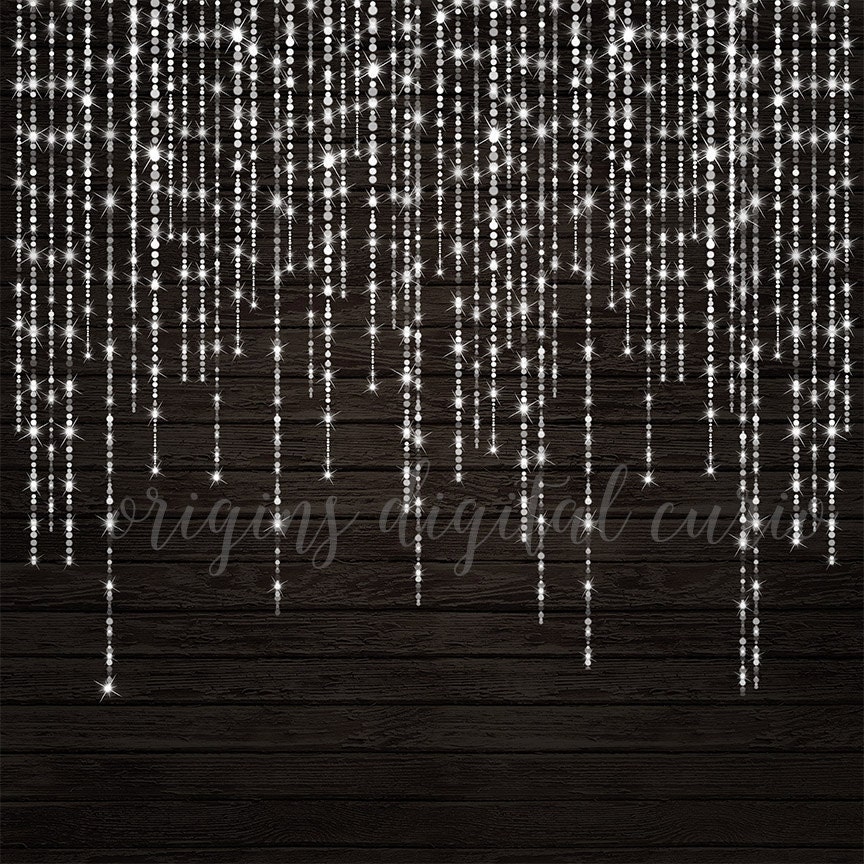 Sparkling Bokeh String Lights Clipart Digital Overlay PNG - Etsy