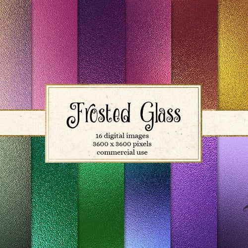 Frosted Glass Digital Paper Glass Textures Foil Texture - Etsy