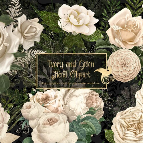 Maroon and Gold Floral Clipart Rustic Wedding Bouquets and - Etsy Canada