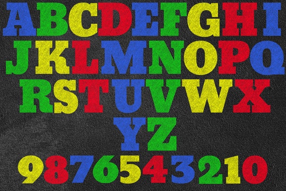 Clip Art Primary Colours