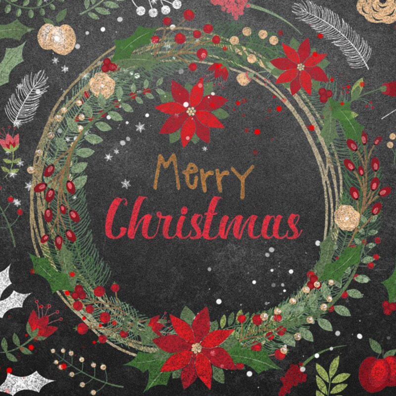 Chalkboard Christmas - Etsy