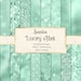 Luxury Mint Textures Digital Paper, Glitter Foil, Backgrounds, Metallic ...