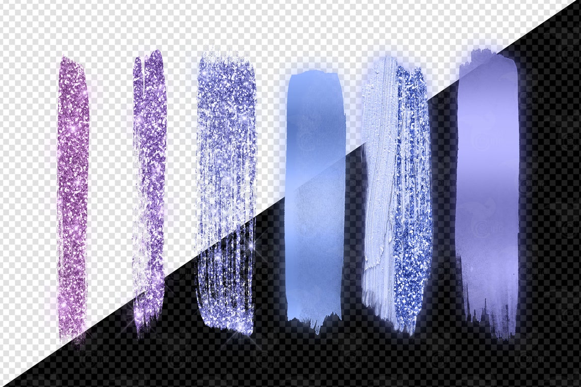 Magic Brush Strokes Clipart - Png Graphics in Digital Format Instant ...