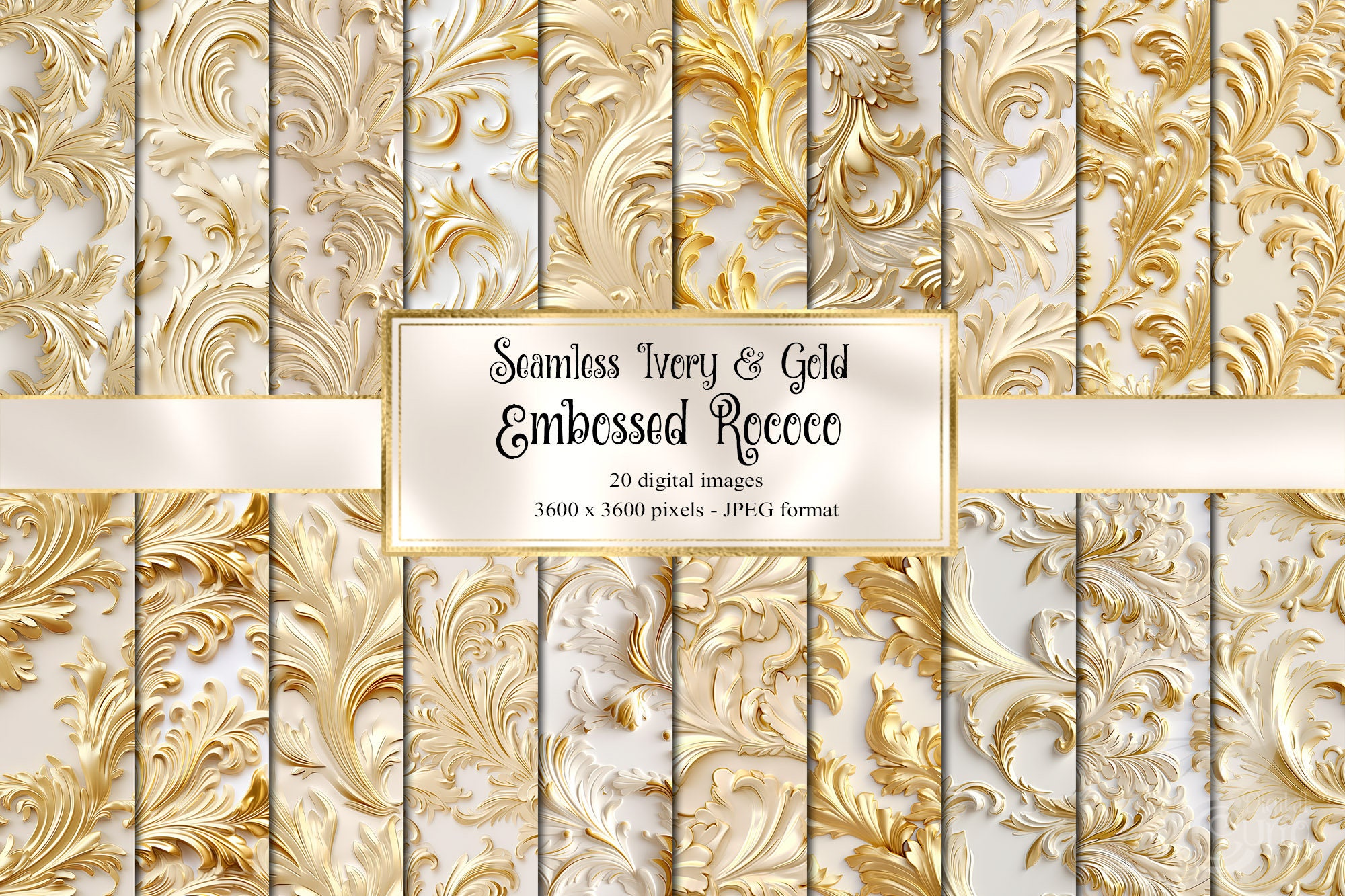 Rococo Wallpaper Seamless