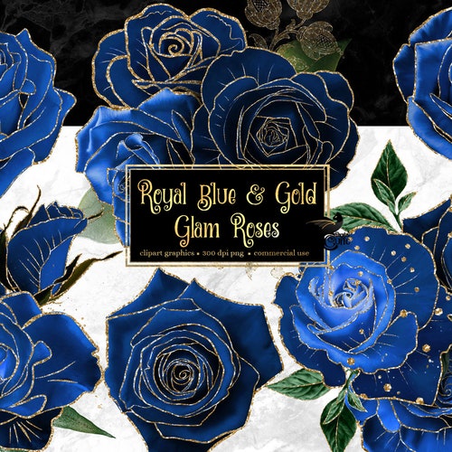 Rose Gold and Blue Balloons Clipart Party Clip Art Balloons - Etsy