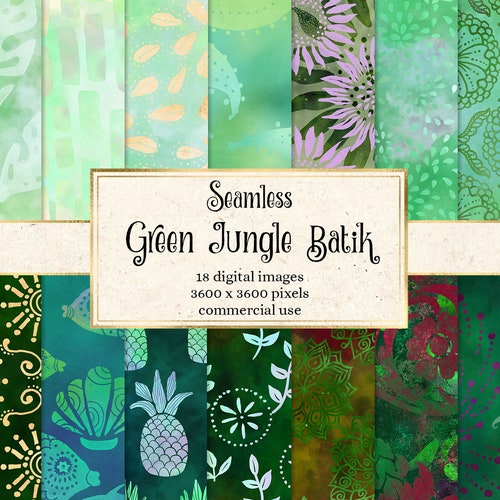 Teal and Gold Tiger Digital Paper Seamless Tiger Stripe | Etsy