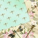 Vintage Dragonfly Digital Paper – Seamless Printable Patterns (digital ...