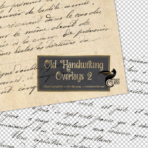 Pink Handwriting Overlays Digital Vintage Letters PNG Overlay - Etsy