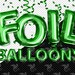 Green Foil Balloon Alphabet Clip Art – Party Graphics (digital Download ...