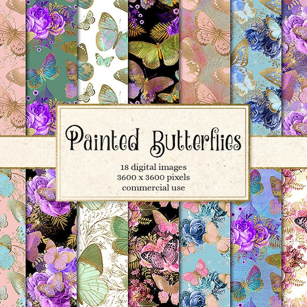 Butterfly Scrapbook - Etsy