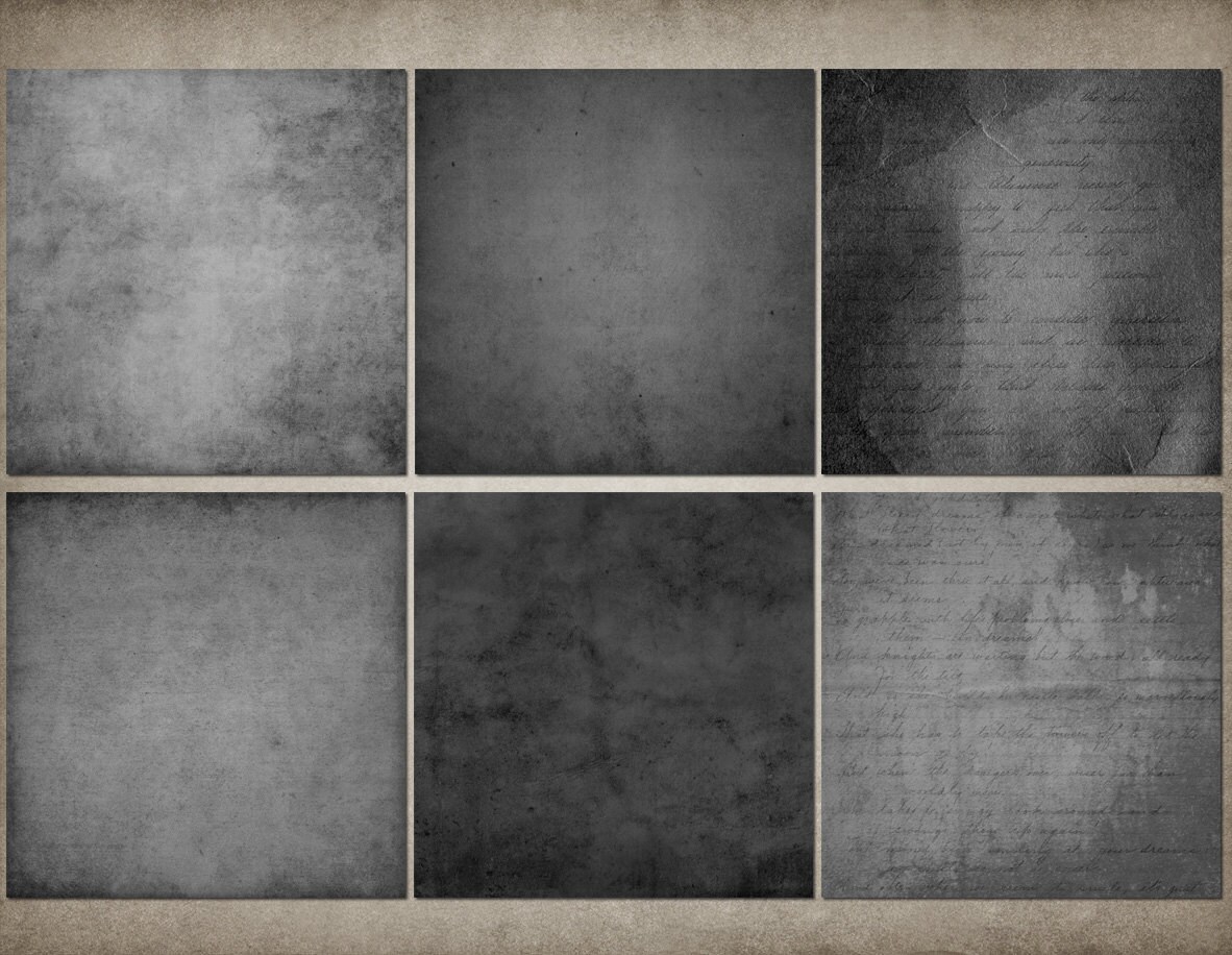 Dark Grunge Textures Grunge Digital Paper Black Textures - Etsy