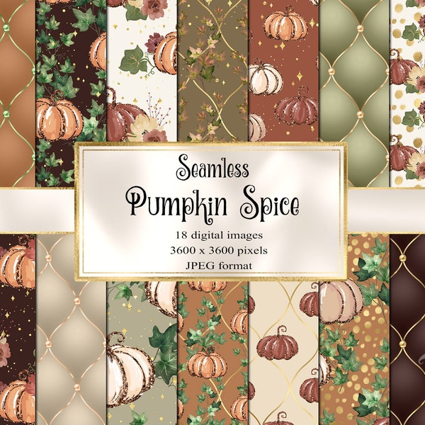 Fall Scrapbook Paper - Etsy