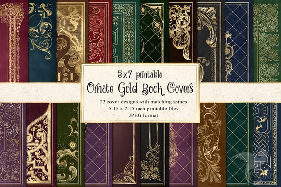 Antique Book Covers Design