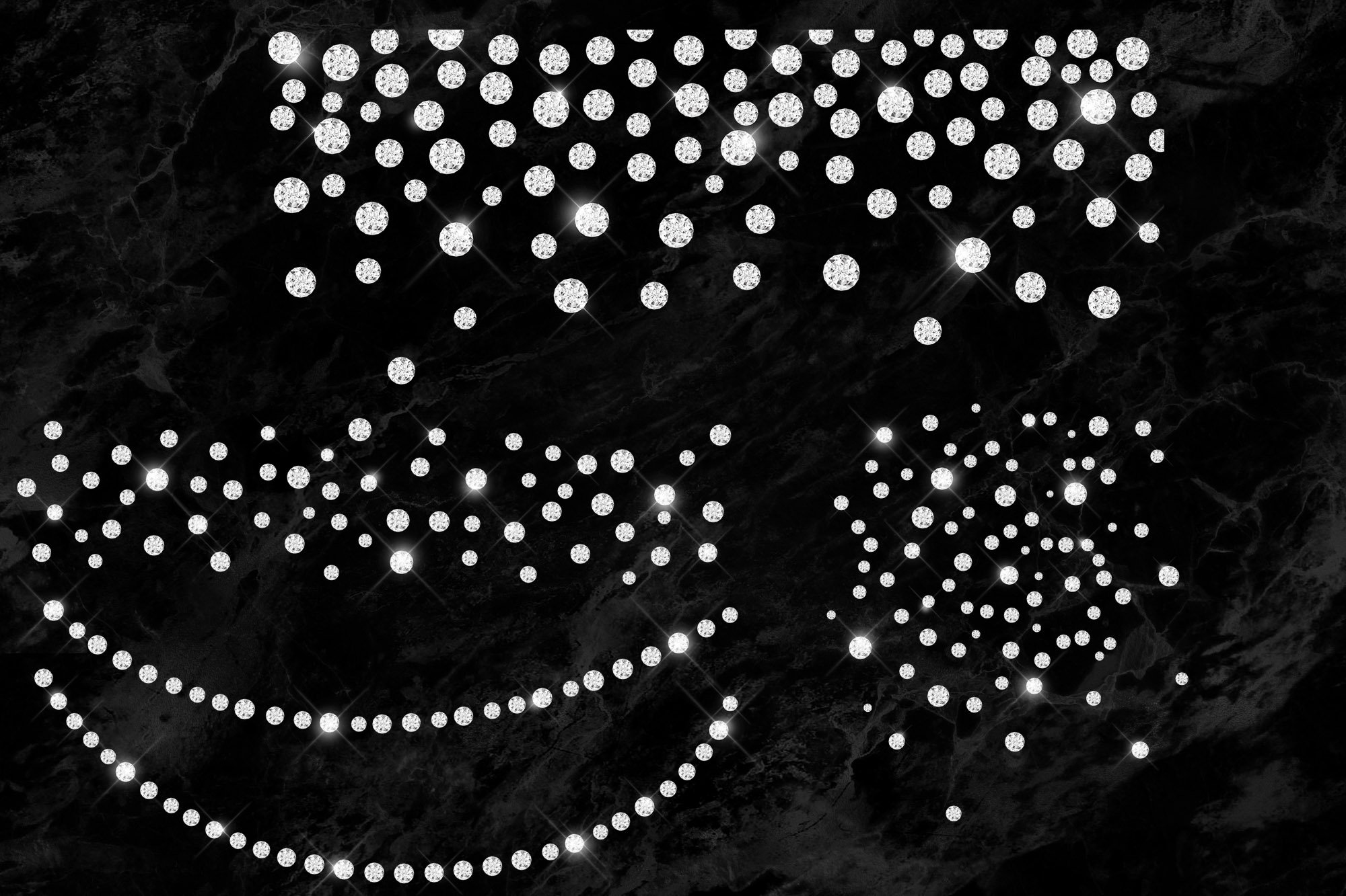 Diamond Confetti Overlays diamond clipart diamond clip art | Etsy