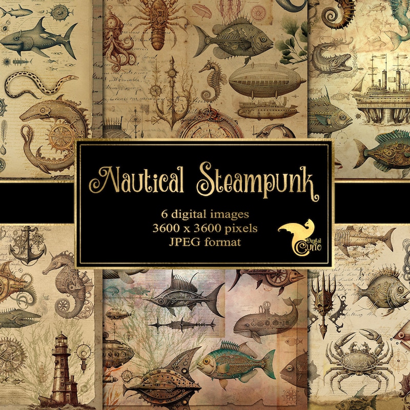 Steampunk Nautical - Etsy