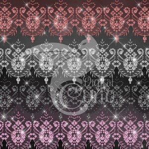 Rainbow Diamond Lace Clipart, White Diamond Wedding Lace Clip Art, Pink ...