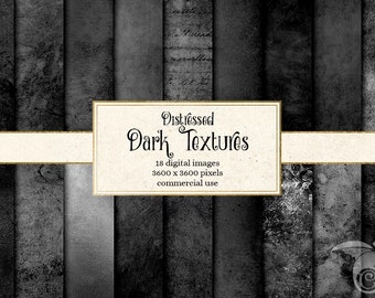 Black Glam Digital Paper, Seamless Metallic Black Textures Black ...