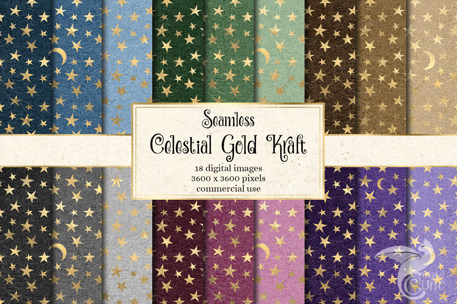 Craft Supplies & Tools Embellishments Clip Art & Image Files Celestial ...