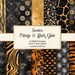 Orange Black Glitter Digital Paper, Glam Textures (digital Download) - Etsy