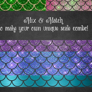 Mermaid Shimmer Strips Clipart - Rose Gold, Gold and Silver Diamond ...