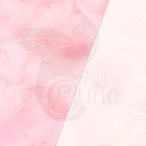 Blush Pink Watercolor Textures – Seamless Digital Paper (digital ...