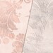 Blush Floral Velvet Digital Paper, Seamless Blush Pink Wedding Digital ...