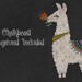 Chalkboard Llama Clipart Cute Llama and Alpaca Chalk Clipart With ...