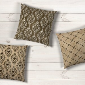 Vintage Halloween Damask Digital Paper, Seamless Distressed Textures ...