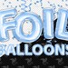 Blue Foil Balloon Alphabet Clip Art – Party Graphics (digital Download ...