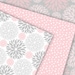 Pink and Gray Dahlia Digital Paper Pink Dahlias Seamless - Etsy UK