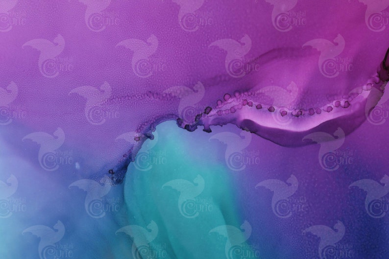 Flowing Ink Digital Paper Printable Scrapbook Paper With - Etsy