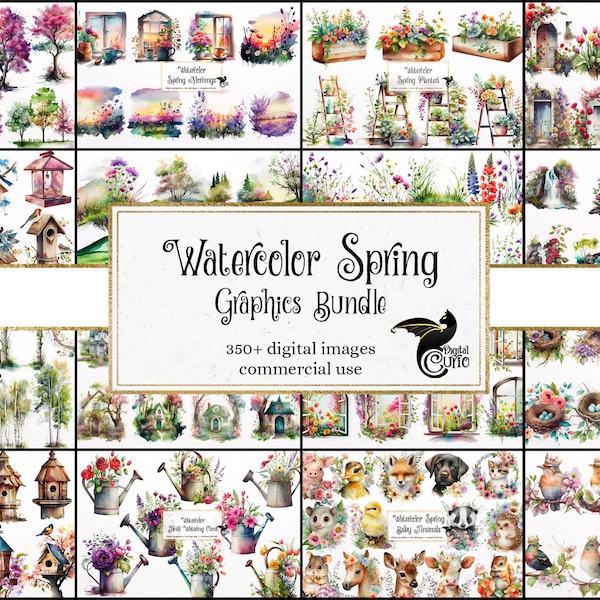 Spring Graphics - Etsy