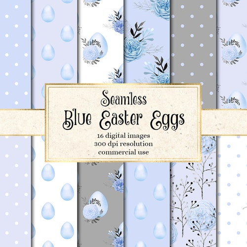 Peach Easter Egg Digital Paper Seamless Easter Patterns With - Etsy Canada