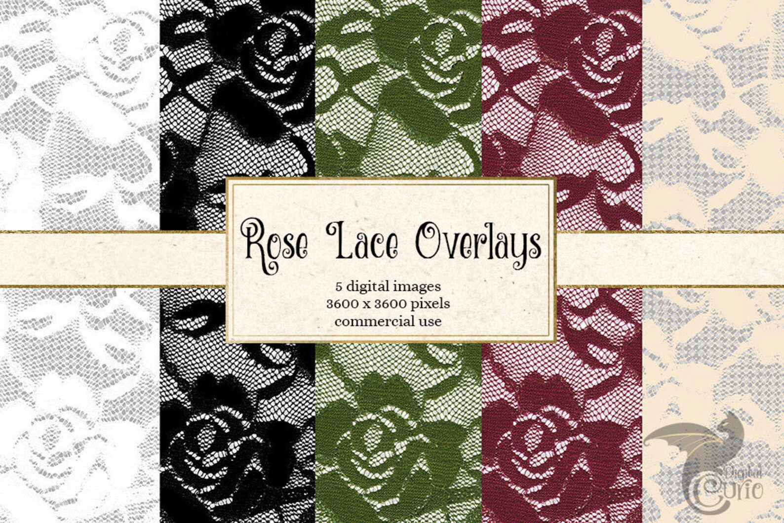 Rose Lace Overlays Rose Lace Digital Paper PNG Transparent - Etsy