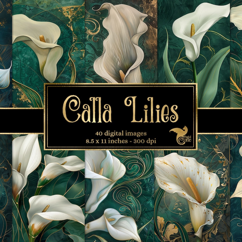 Paper Calla Lily - Etsy