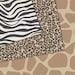 Neutral Animal Print Digital Paper, Seamless Animal Skin Patterns With ...