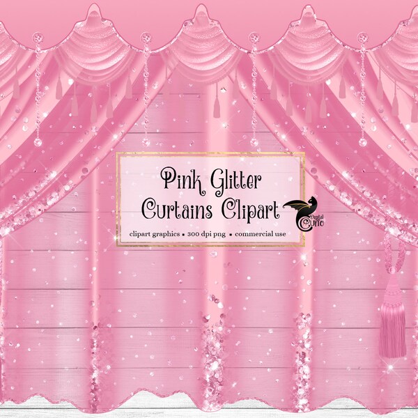 Pink Stage Curtains - Etsy