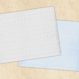 Landscape Notebook Paper - Printable Lined & Graph Paper (digital ...