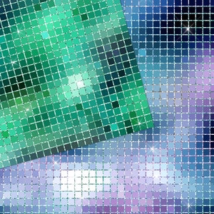 Disco Mirror Glam Digital Paper - Seamless Shimmer Tileable Backgrounds ...