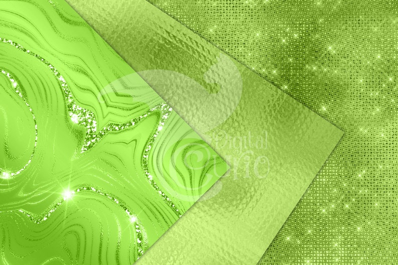 Luxury Peridot Digital Paper Seamless Metallic Green - Etsy