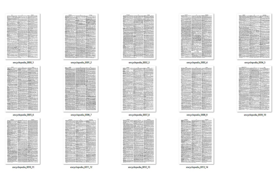 Encyclopedia Pages Digital Backgrounds of Antique Dictionary - Etsy